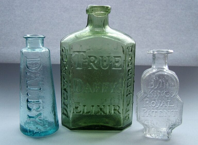 Old Antique Medicine Bottles: Identification & Value Guide