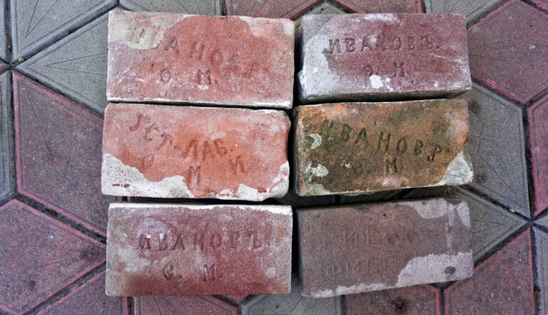 Antique Bricks Identification Chart & Expert's Price Guide