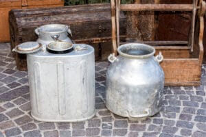 Old Antique Milk Cans Value & Dating Guide (Types & Marks)