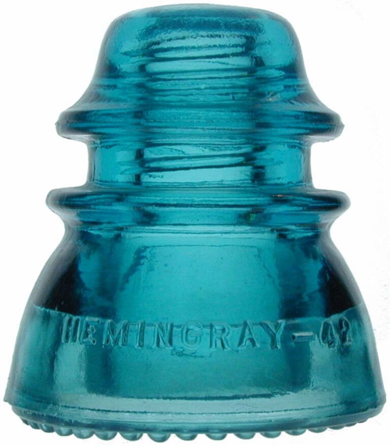 Hemingray-42 Glass Insulator Value & Identification (Guide)