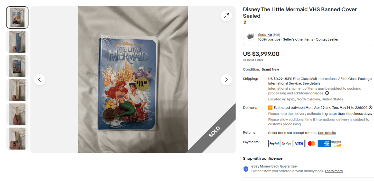 Disney VHS Tapes: How to Identify the Ones Worth Money