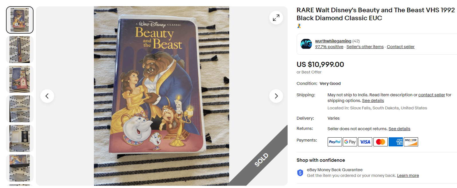 Disney VHS Tapes: How to Identify the Ones Worth Money