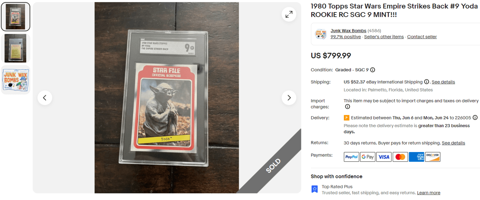 12 Most Valuable Vintage Star Wars Trading Cards to Collect