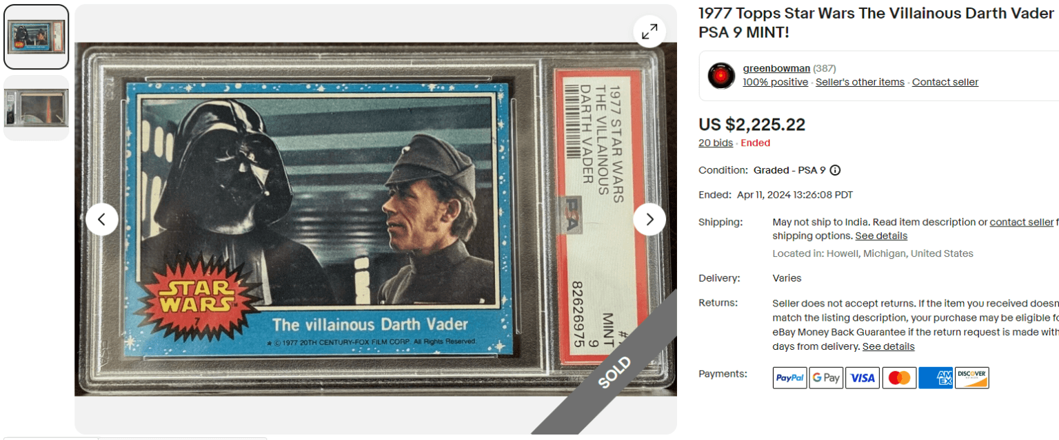12 Most Valuable Vintage Star Wars Trading Cards to Collect