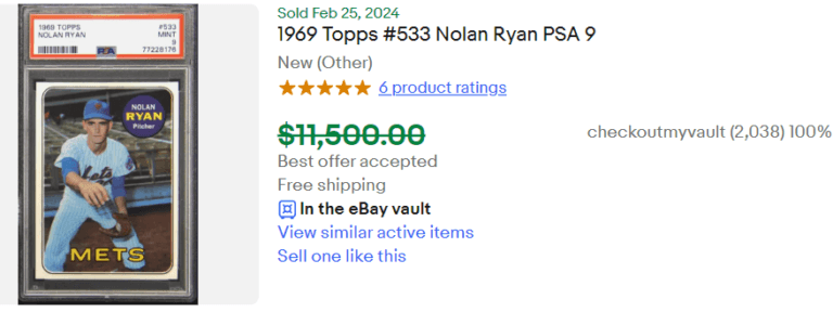 Nolan Ryan Rookie Card Value (With 10 Rare Baseball Cards)