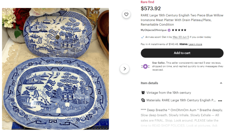 Vintage Blue Willow China Pattern: (Values & Rare Finds)