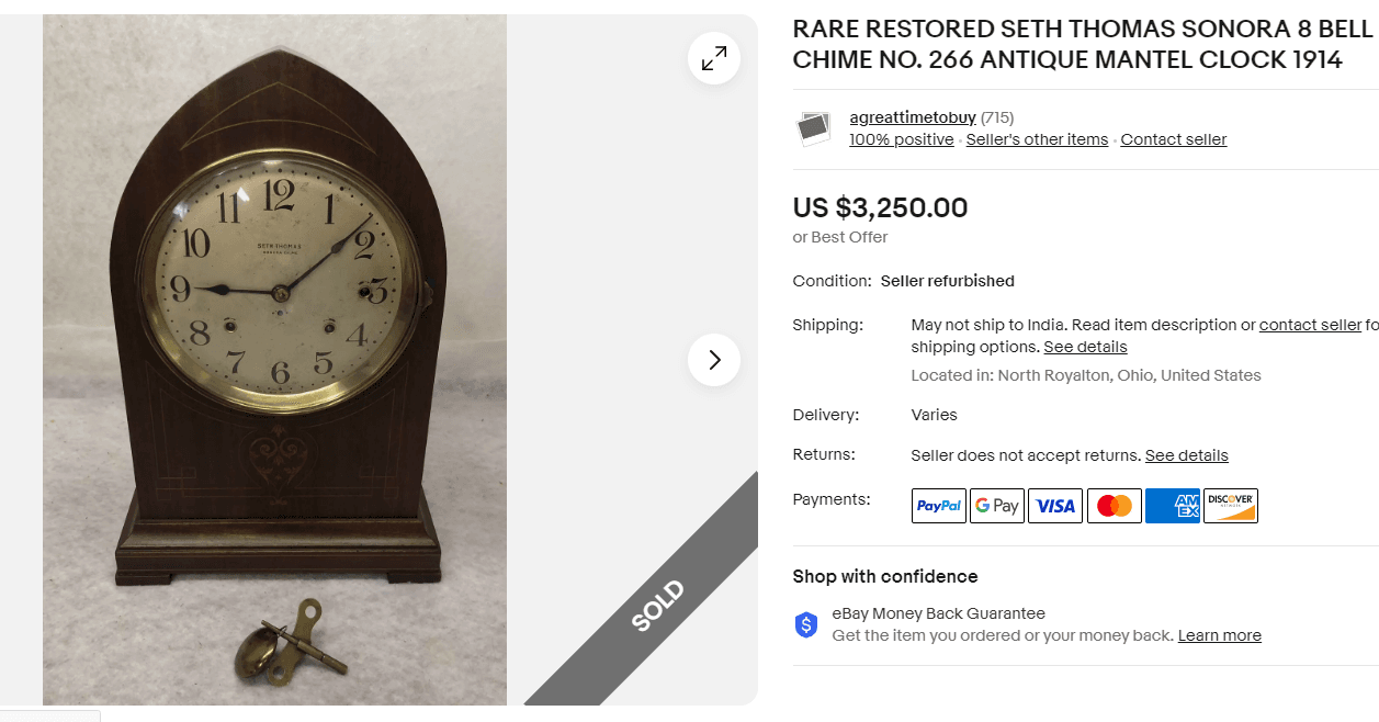 Seth Thomas Clocks Value & Dating Guide (Models & Marks ID)