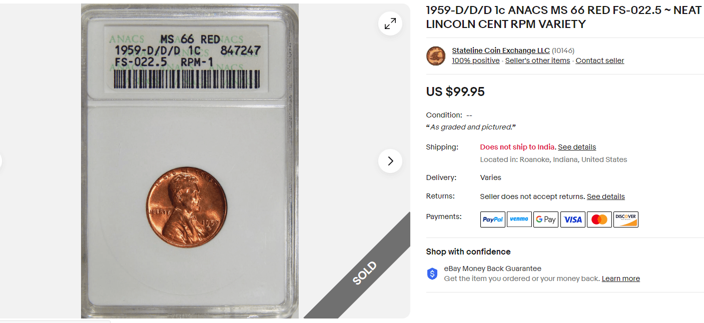 1959 Lincoln Penny Value ("D" Mint Mark, Coin Errors & More)