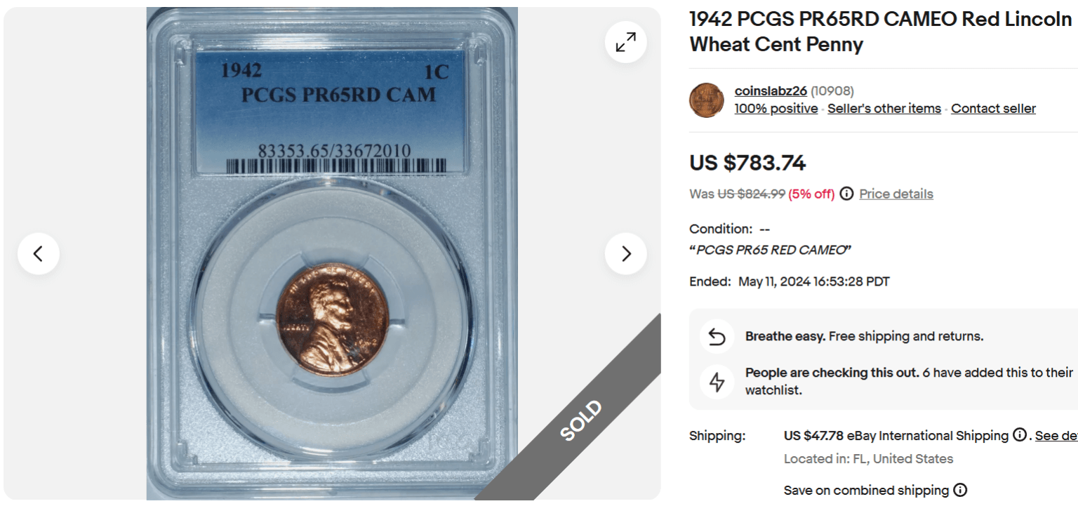 1942 Lincoln Wheat Penny Value (Rare Coin Errors & Mint Marks)