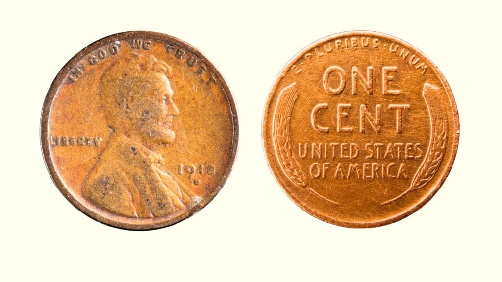 1918 Lincoln Wheat Penny Value (S, D, No Mint Mark & Errors)