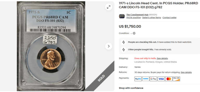 1971 Lincoln Penny Value (D, S & No Mint Mark & Errors Worth)