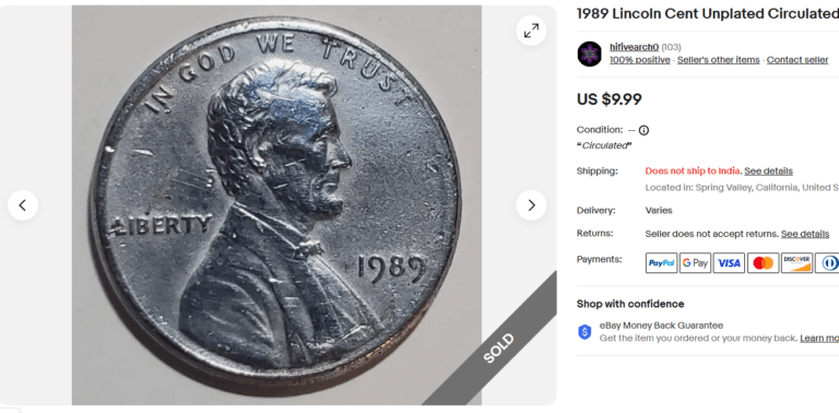 1989 Lincoln Penny Value (Mint Marks, Proof and Mint Errors)