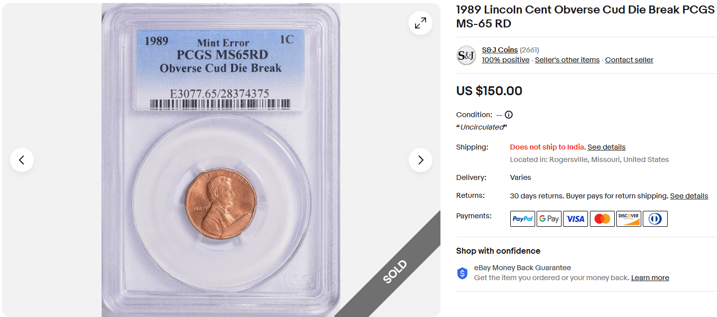 1989 Lincoln Penny Value (Mint Marks, Proof and Mint Errors)