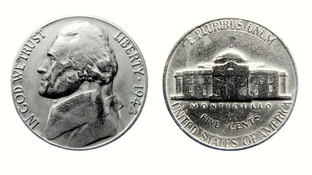 1943 Jefferson Nickel Value (D, S, P Mint Mark & Errors Worth)