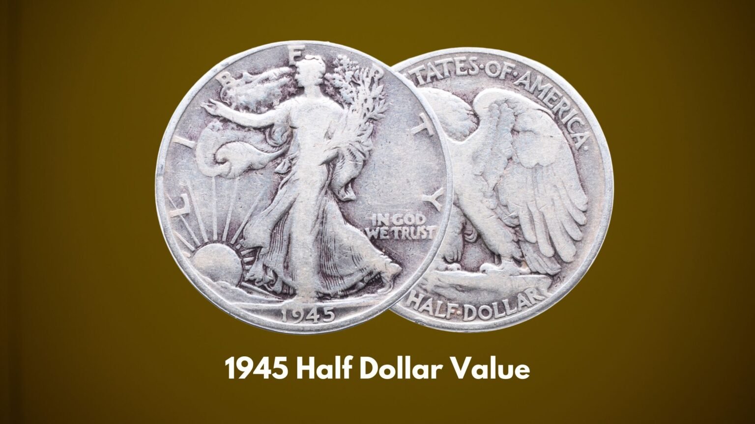 1945 Walking Liberty Half Dollar Value (D, S, No Mint Mark & Errors)