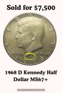 1968 Kennedy Half Dollar Value (D, S Mint Mark & Errors Worth)