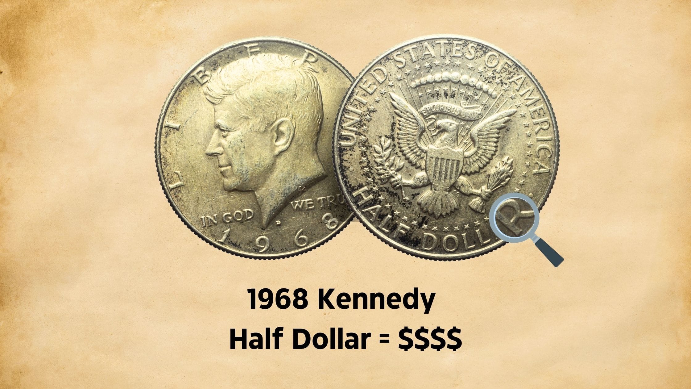 1968 Kennedy Half Dollar Value (D, S Mint Mark & Errors Worth)