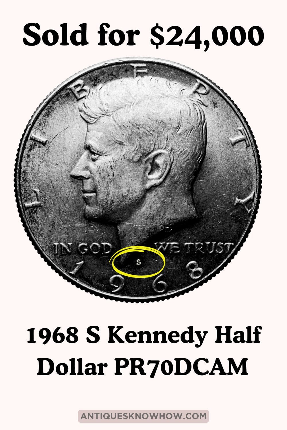 1968 Kennedy Half Dollar Value (D, S Mint Mark & Errors Worth)