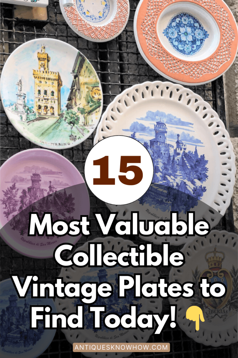 15 Most Valuable Vintage Plates to Find Today (With Pictures)