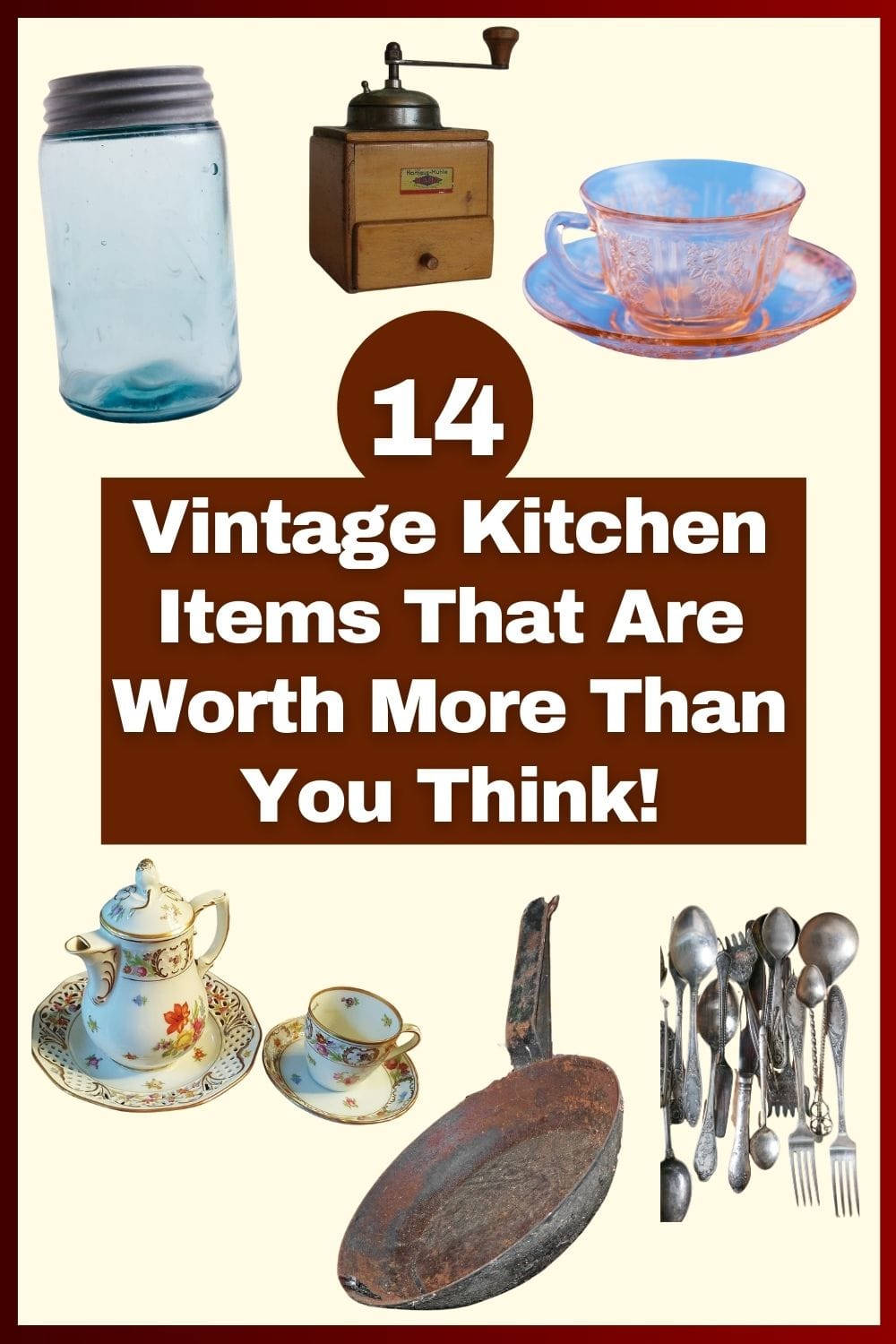 14 Collectible Vintage Kitchen Items That Are Worth More Than You Think!