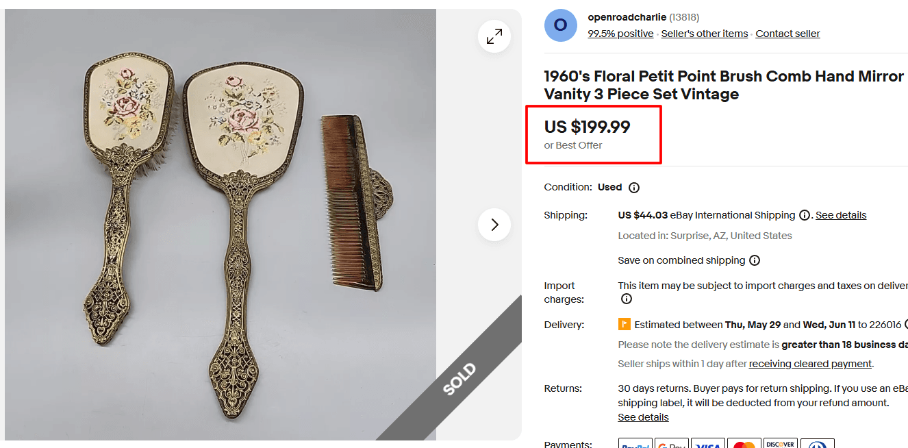 How to Identify Valuable Vintage Hand Mirrors? (8 Rare Finds)