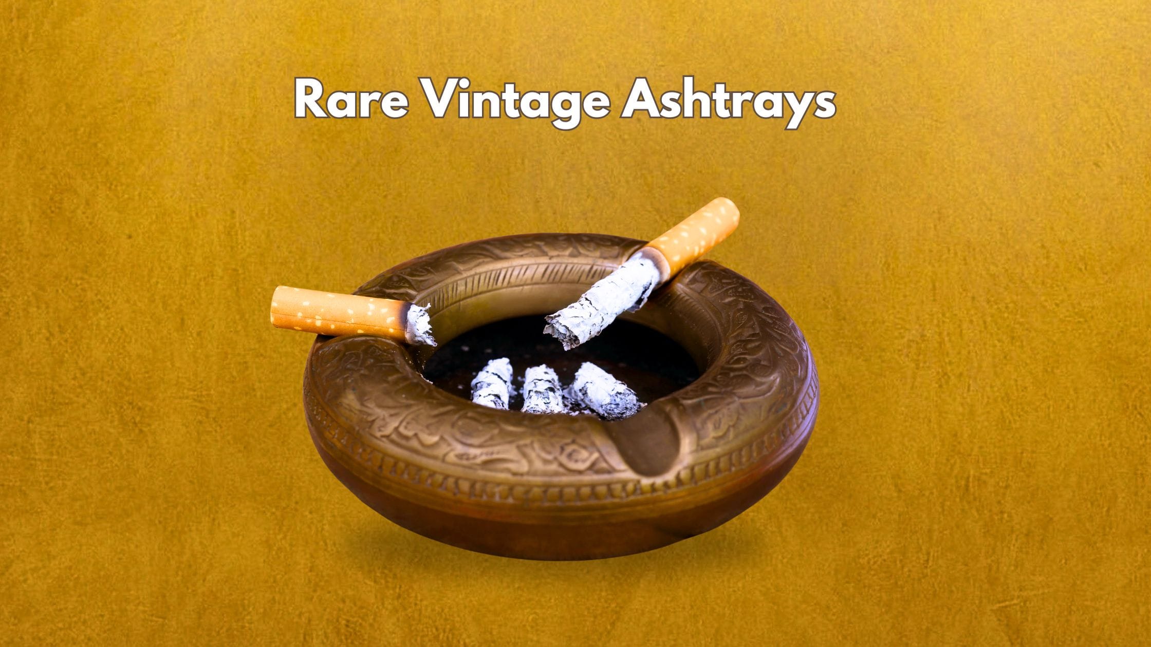 Rare Vintage Ashtrays Worth Money (Value & Identification Guide)