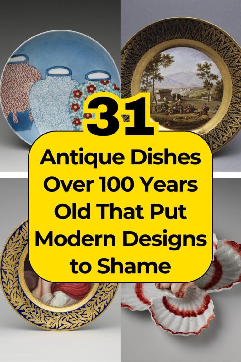 31 Antique Dishes Over 100 Years Old That Put Modern Designs to Shame