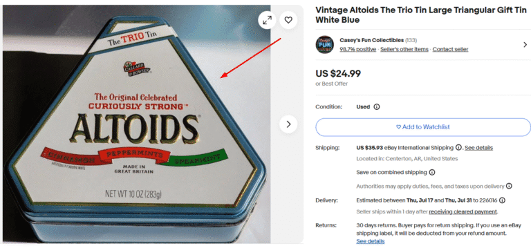 Are Vintage Altoids Tins Worth Anything? (& How to Spot Them)