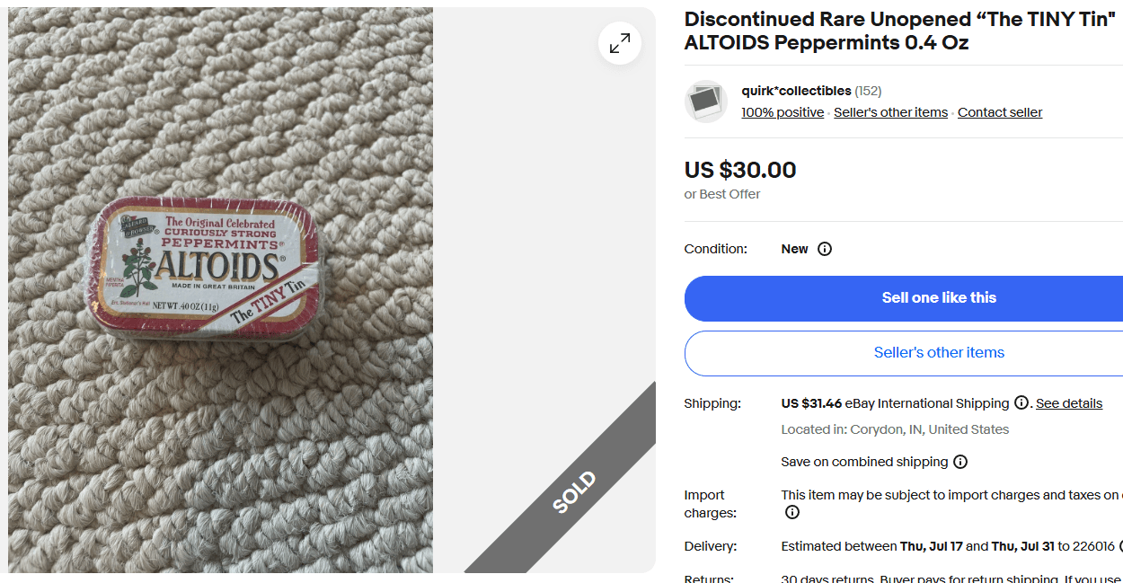 Are Vintage Altoids Tins Worth Anything? (& How to Spot Them)