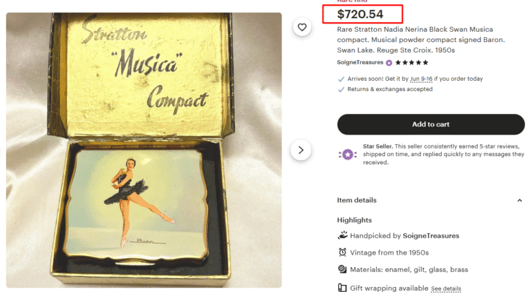 Identifying Valuable Vintage Compact Mirrors (With 12 Rare Finds)