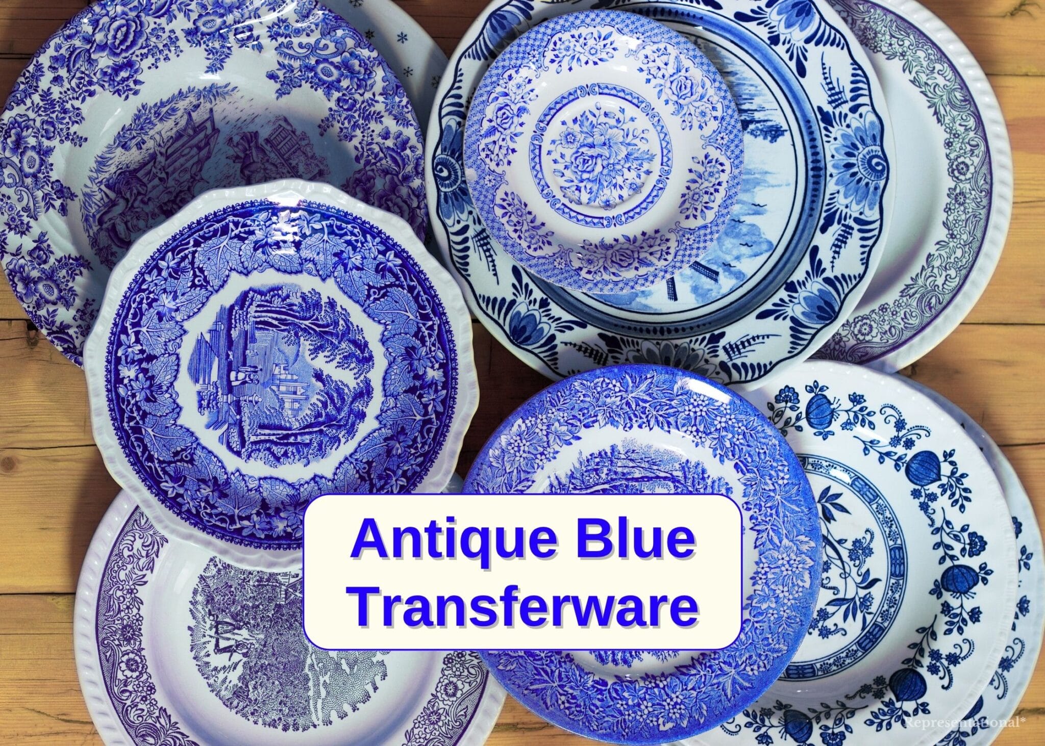 Identifying Antique Blue Transferware (Rare Patterns to Find)