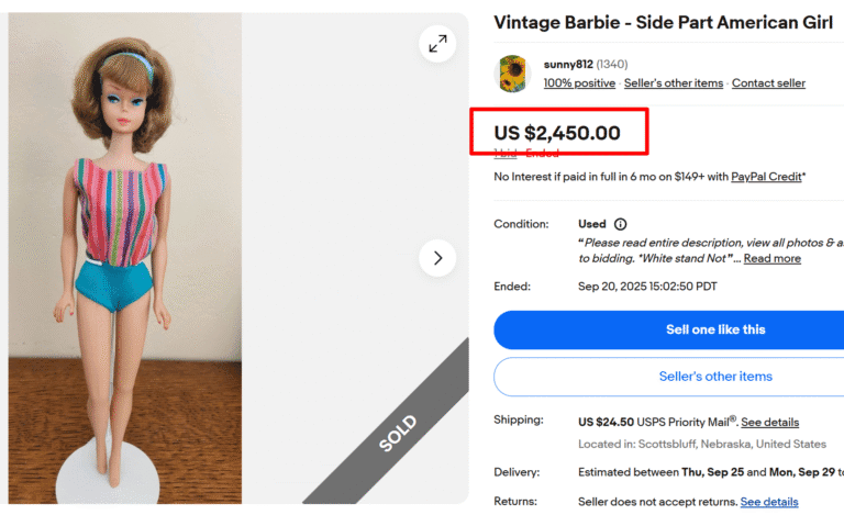 Collectible Vintage Barbie Dolls: Guide to Identify & Value Them