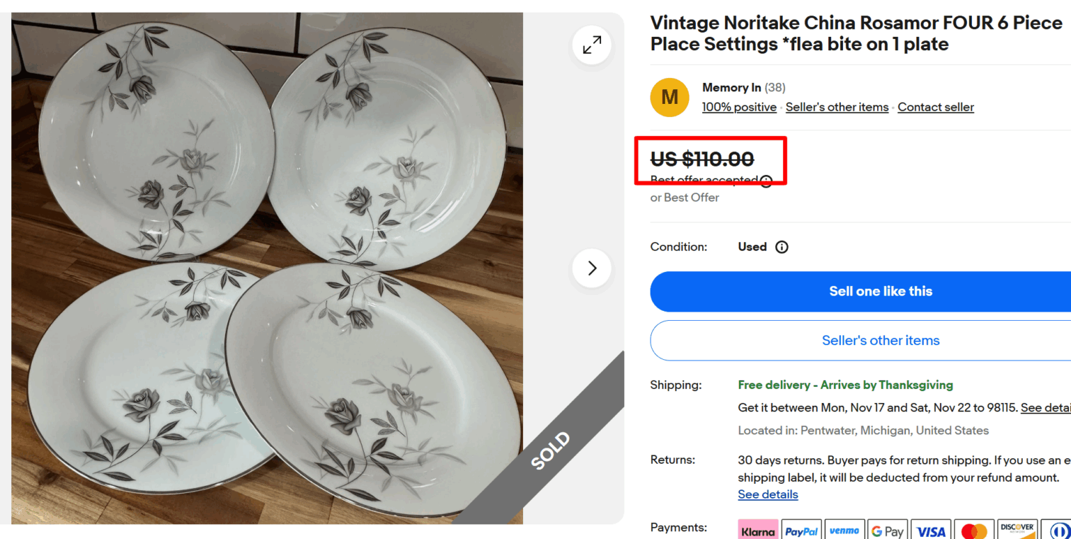 Collectible Noritake China Dinnerware Patterns (15 Vintage Designs ...
