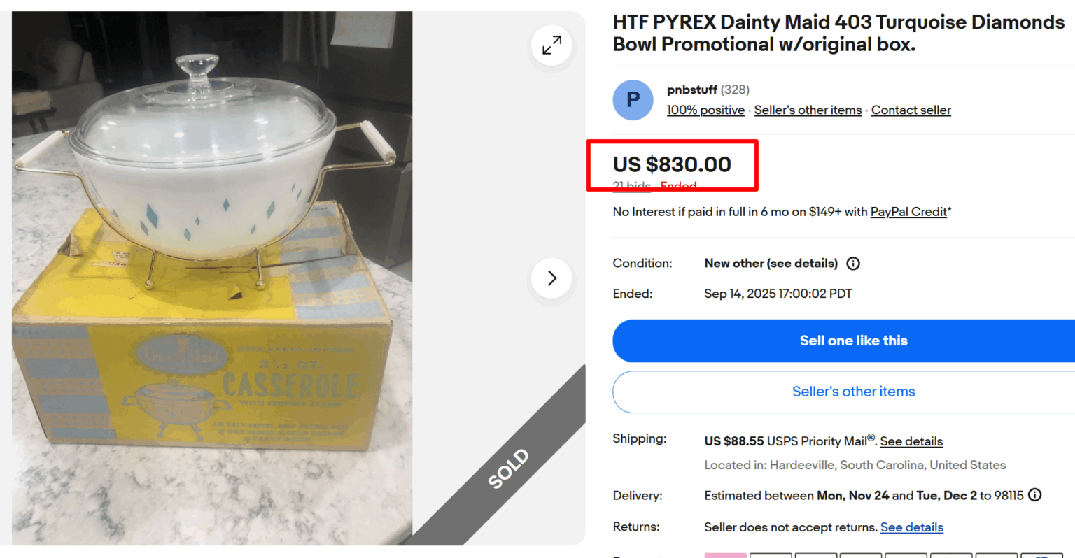 20 Vintage Pyrex Patterns Worth Serious Money in 2025
