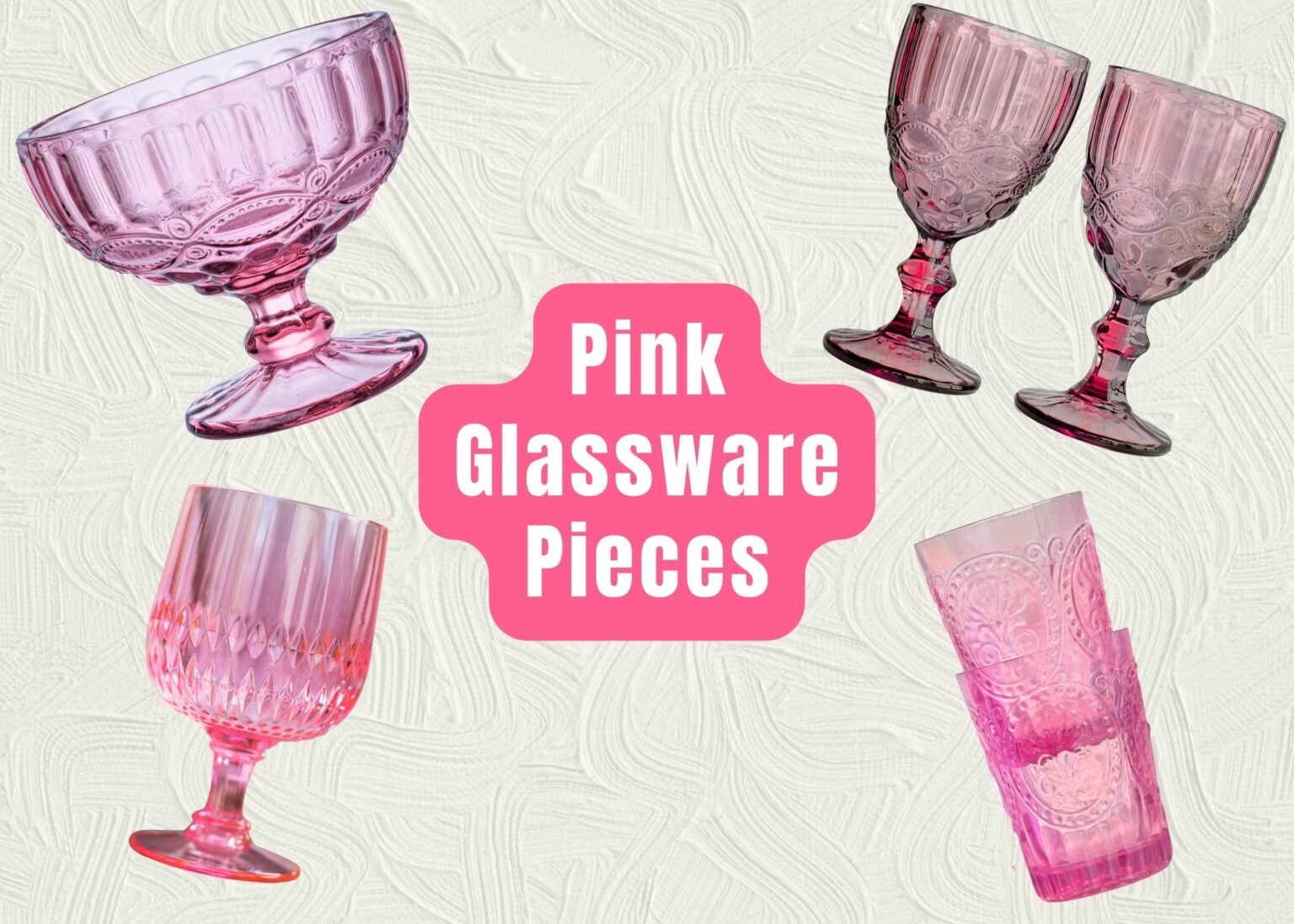 12 Vintage Pink Glassware Pieces Worth Money (Patterns to Spot)