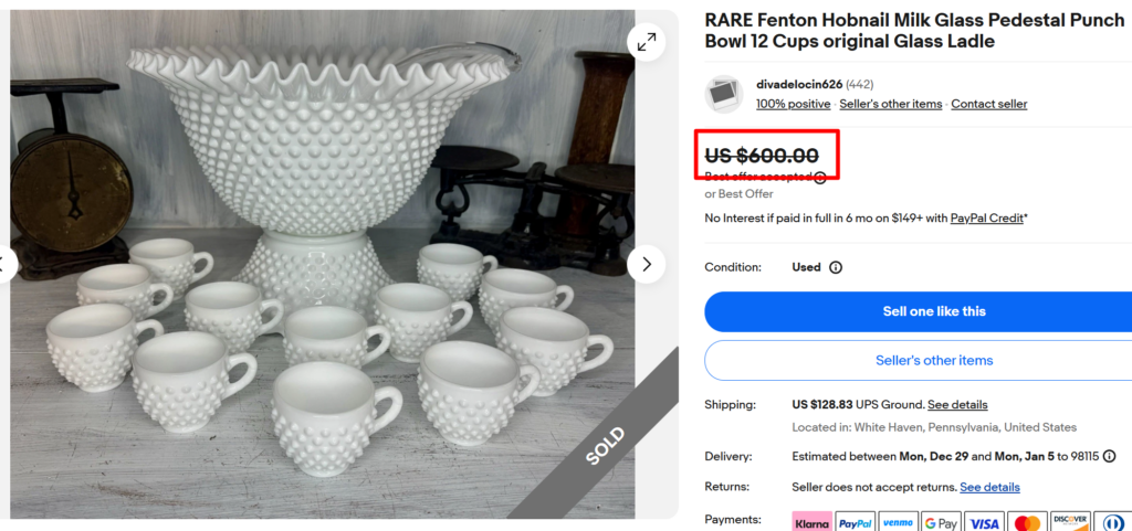 Valuable Fenton Milk Glass Pieces (11 Rare Patterns & Shapes)