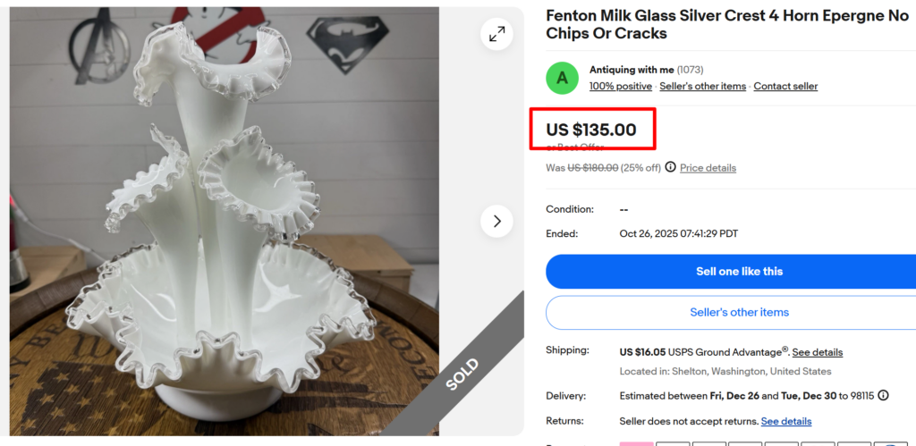 Valuable Fenton Milk Glass Pieces (11 Rare Patterns & Shapes)