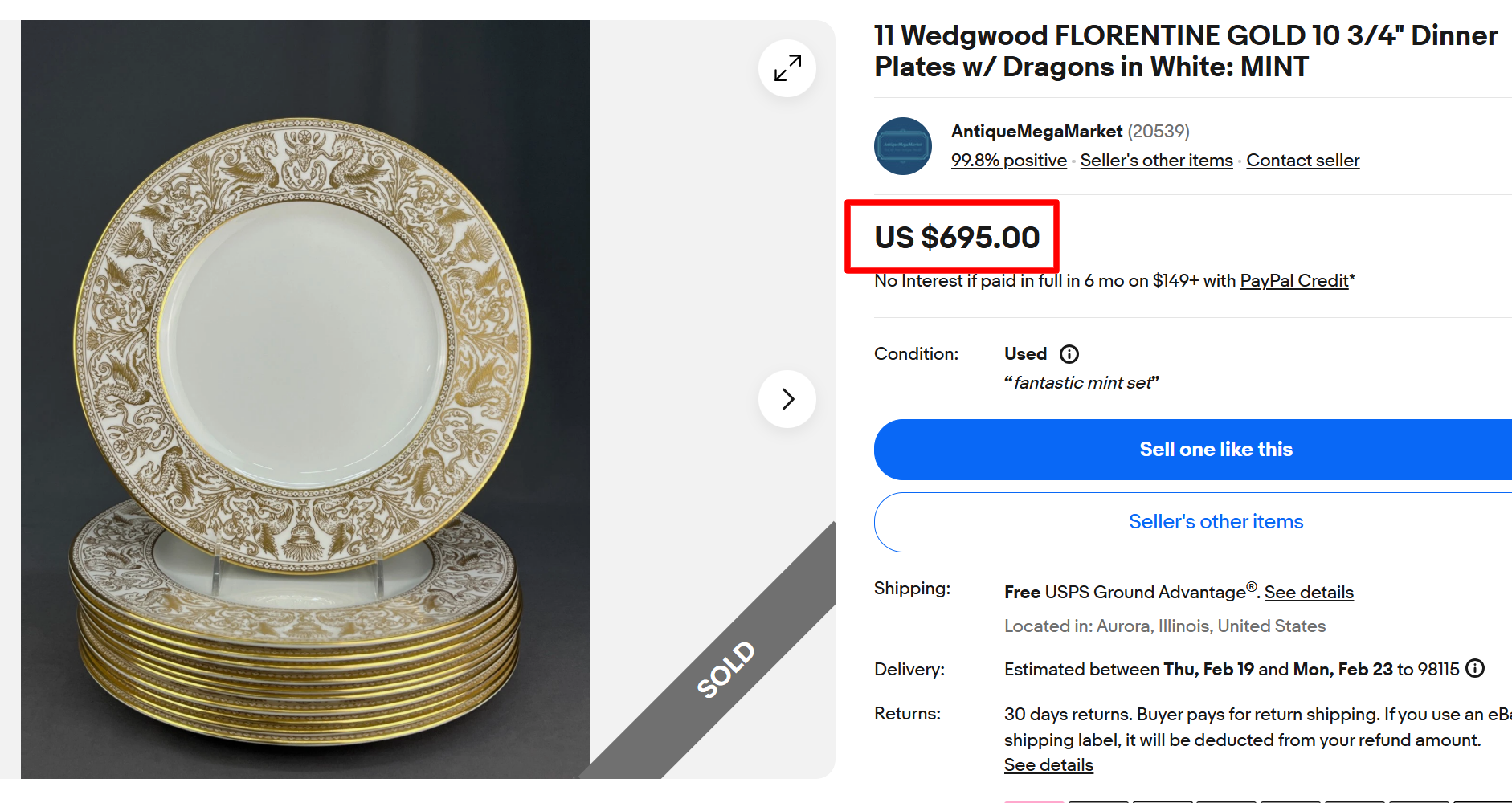 Most Expensive Collectible Gold Dinnerware Sets (High-Value Patterns)