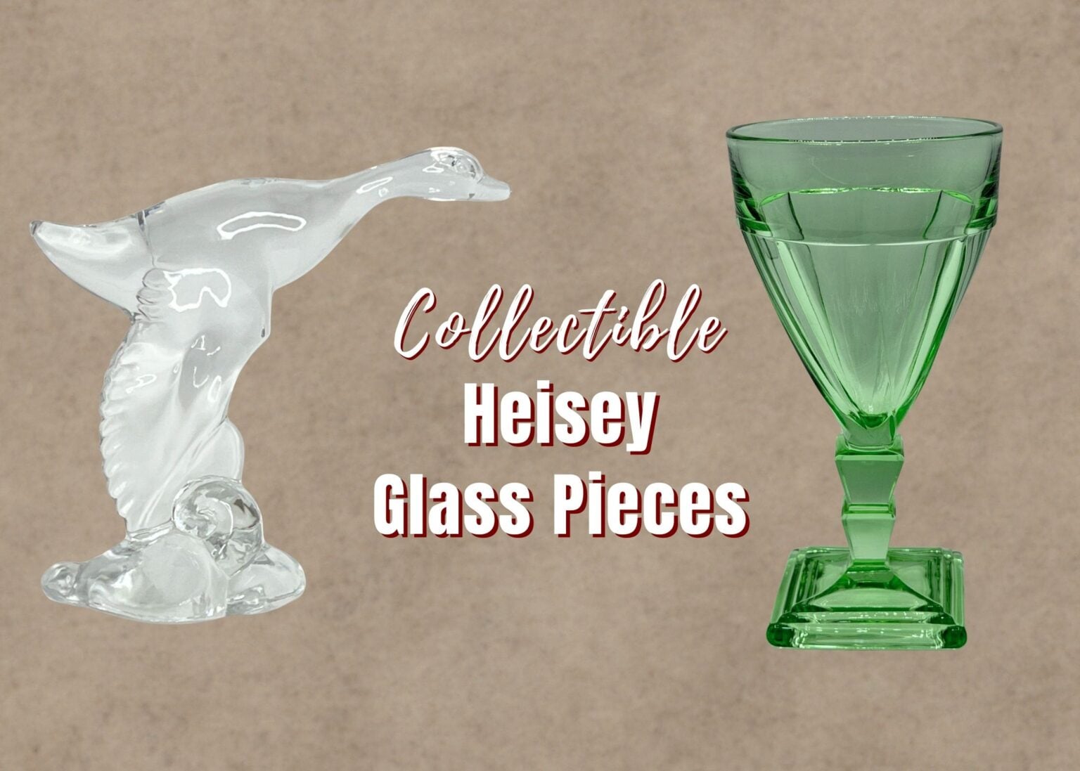Heisey Glass Pieces Worth Looking For (11 Finds From Animal Figurines ...