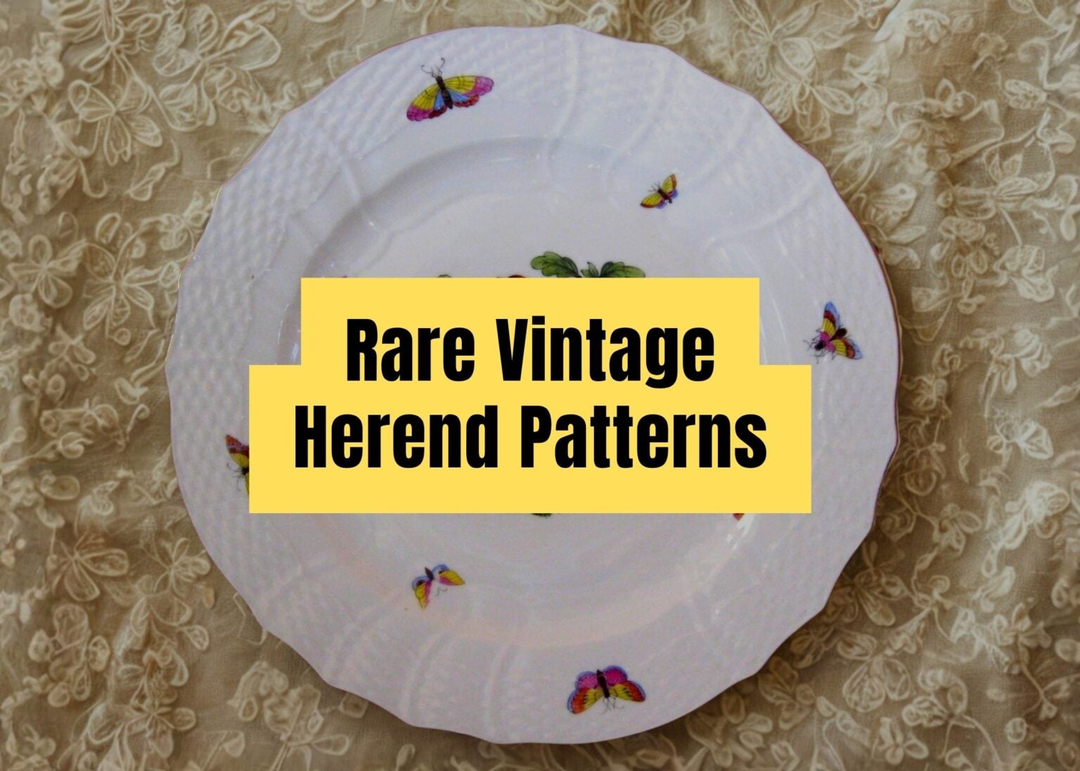 Vintage Spode Dinnerware: Collectible Patterns & What They’re Worth (11 ...