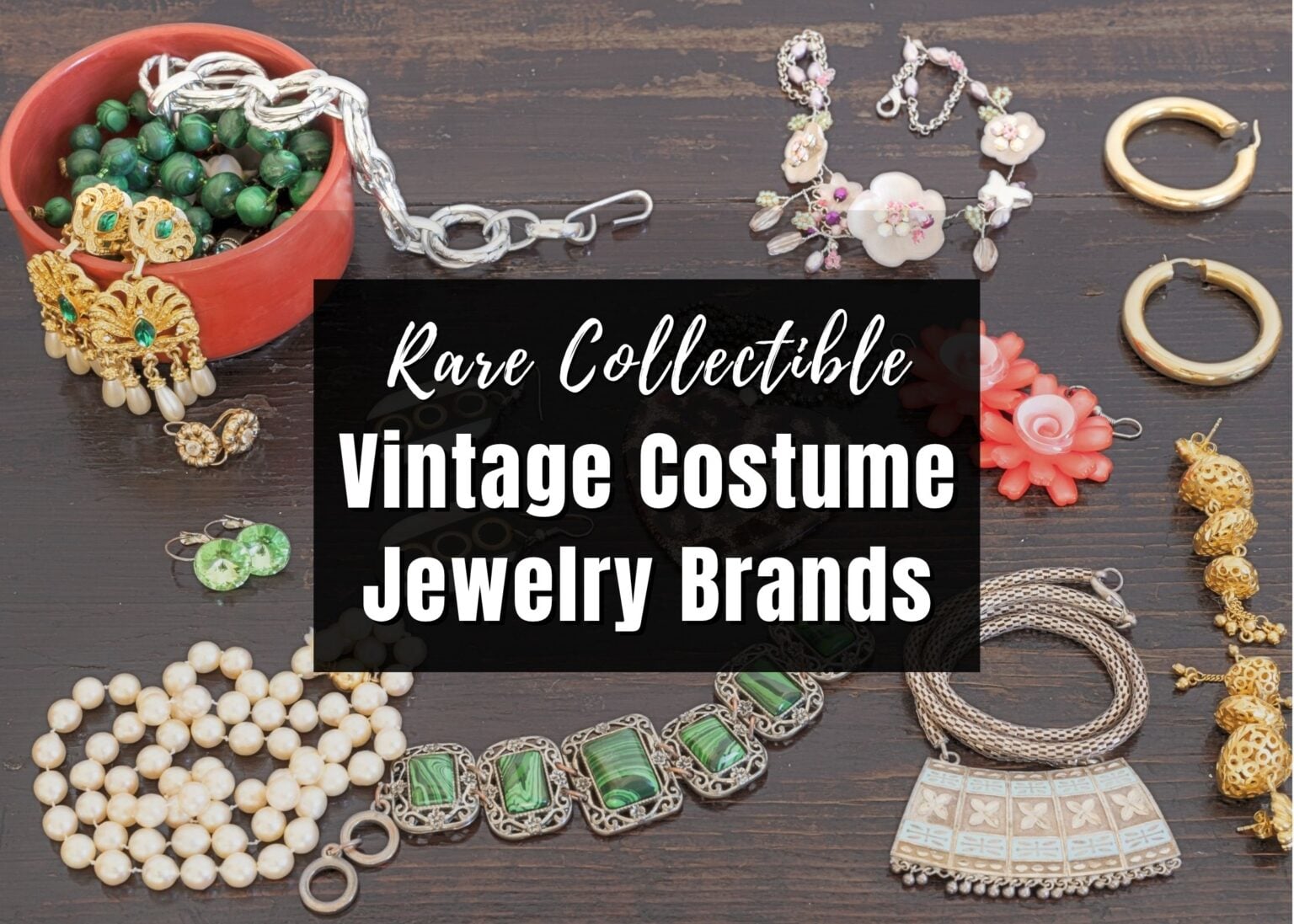 10 Rare & Collectible Vintage Costume Jewelry Brands Worth Money